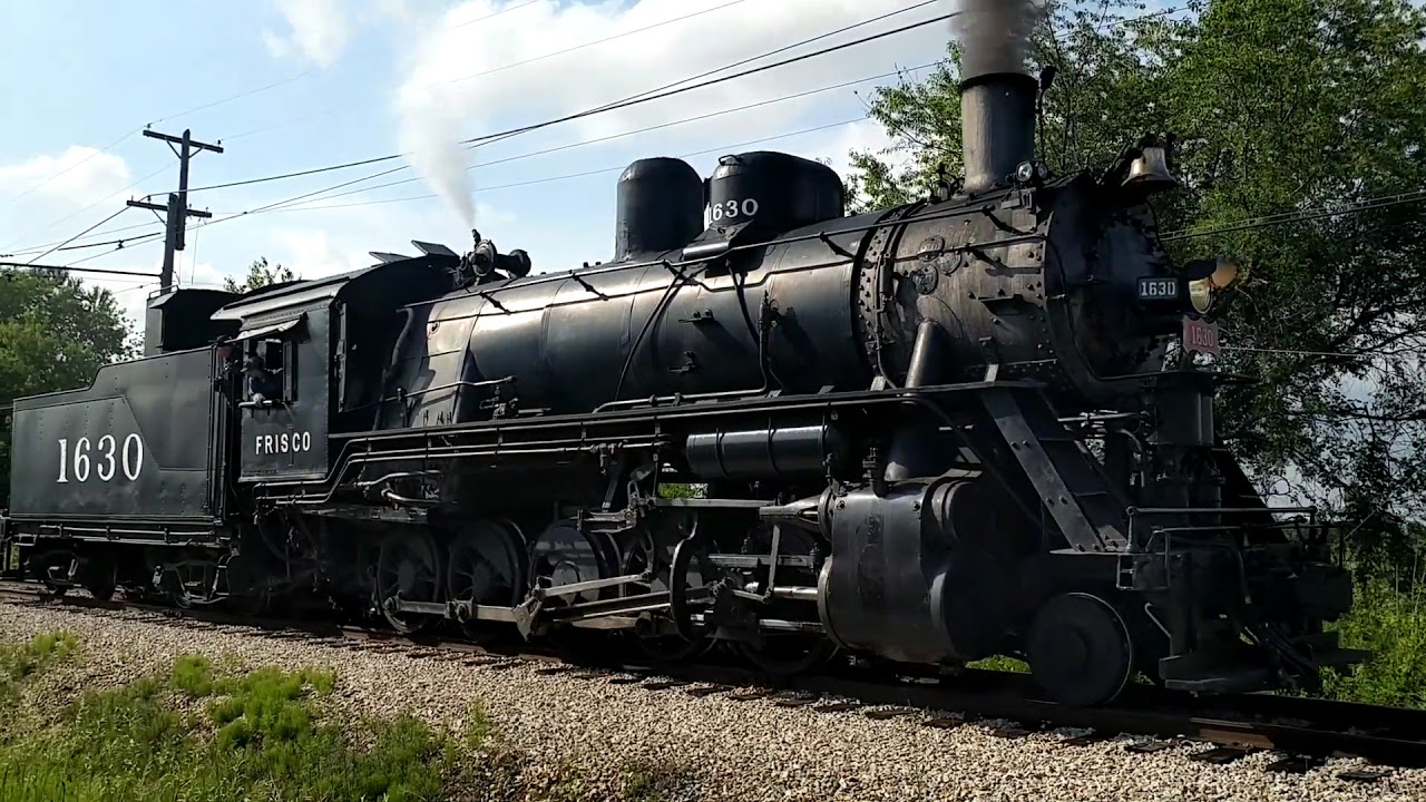 Frisco 1630- Illinois Railway Museum - YouTube