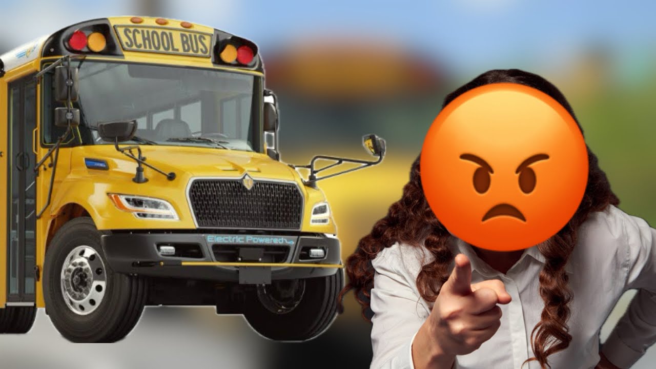 SCHOOL BUS DRIVER GETS MAD AT ME! - YouTube