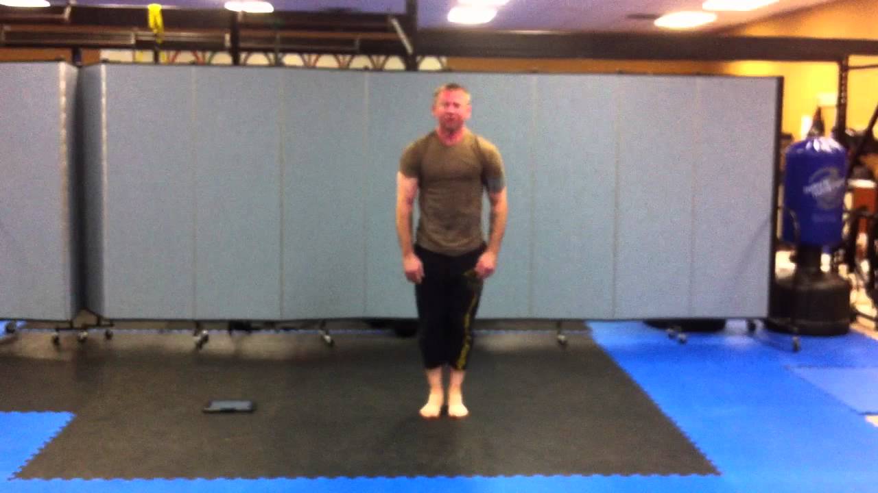 Diagonal Squatting Thrust - YouTube
