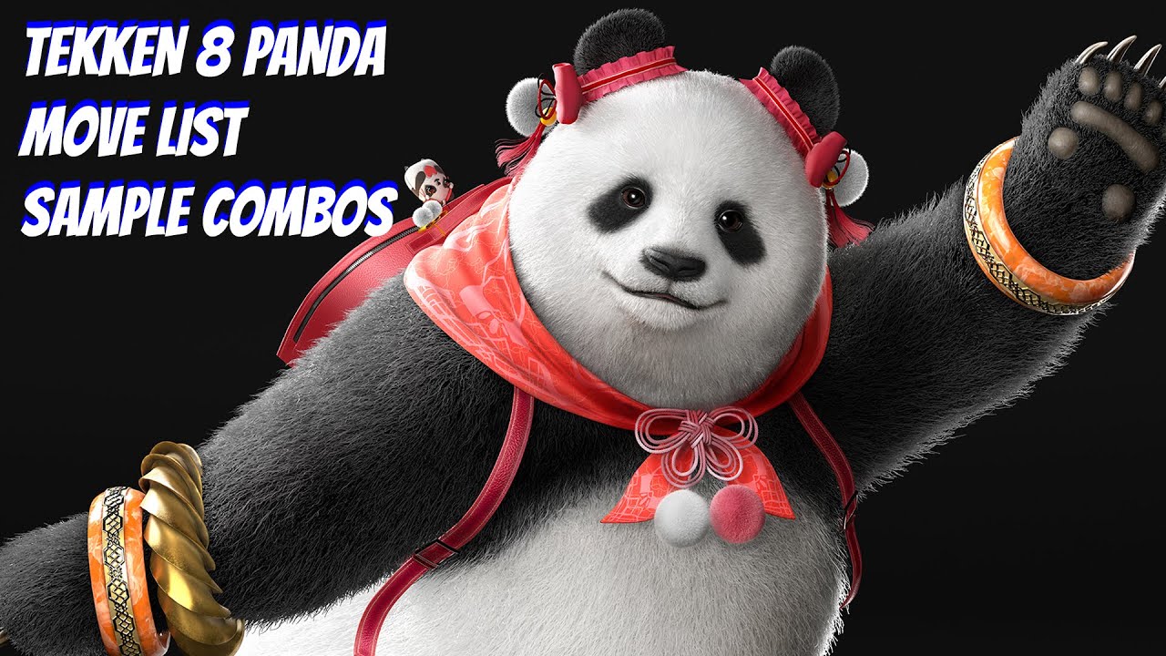 Tekken 8 Panda move list and sample combos || pre-release version - YouTube