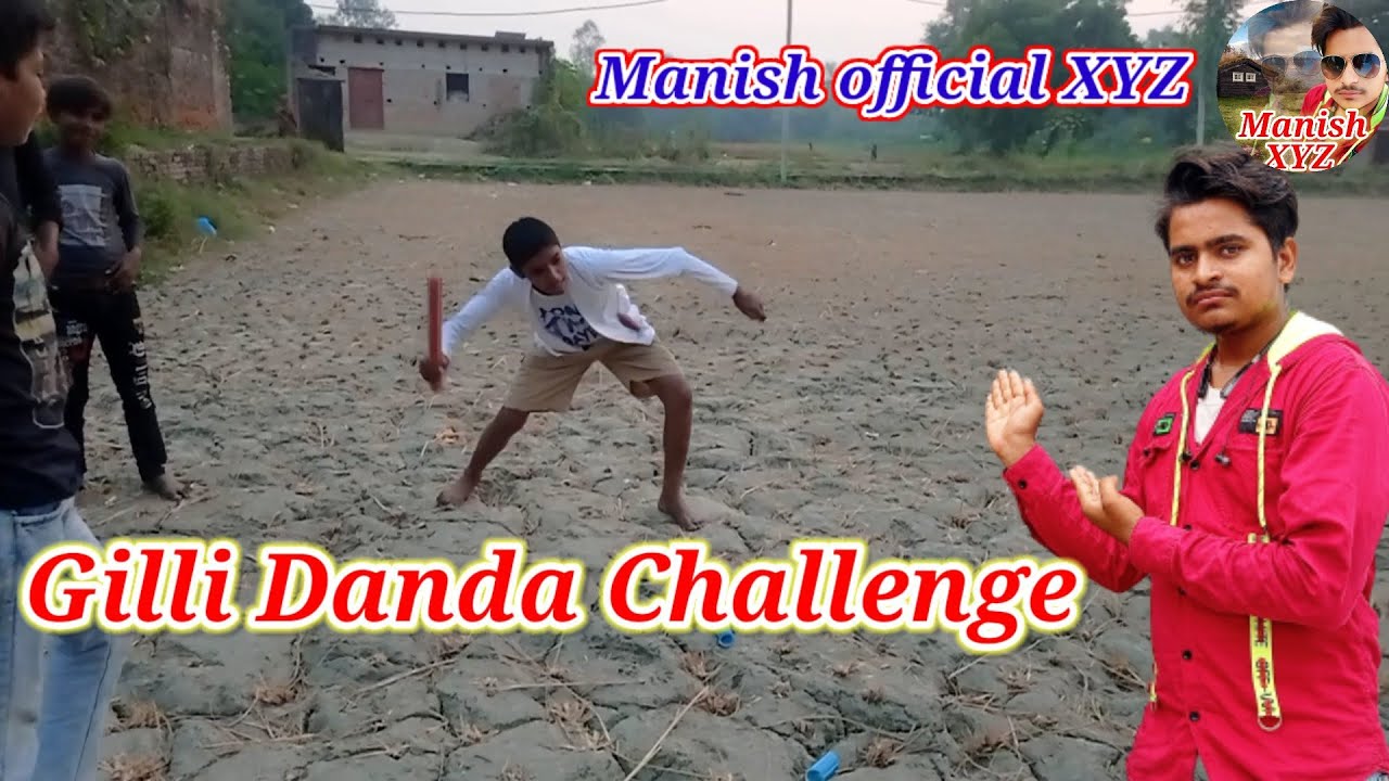 Gilli Danda Challenge Video Manish official XYZ #gillidanda - YouTube