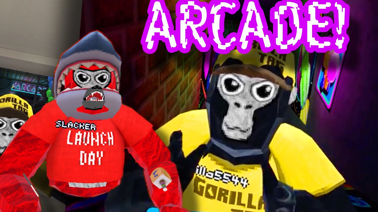 GORILLA TAG IS ADDING A ARCADE MAP!! - YouTube