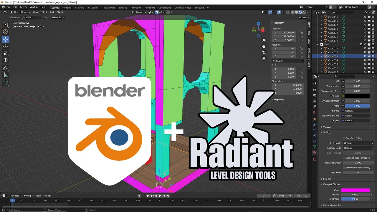 How to Prep & Export MAP (*.map) files from Blender - YouTube