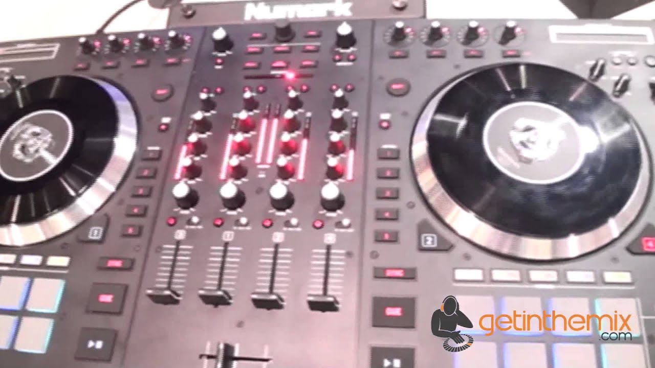 Numark NS7 Mk2 with DJ Tutor and getintheMix.com @ NAMM 2013 - YouTube