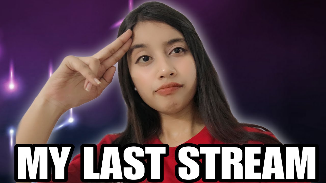 This Is My Last Stream... Join to Find Out Why! 🤔 - YouTube