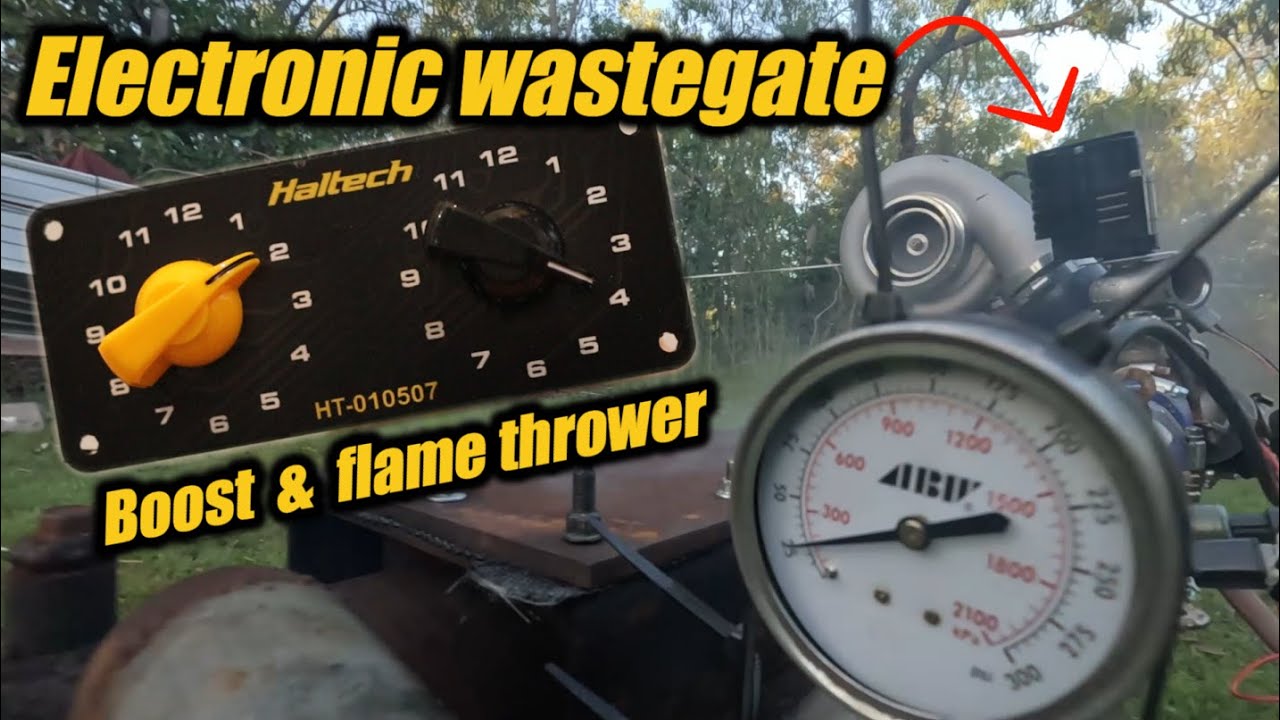 Wood fired turbo barrel MAXIMUM boost test - YouTube