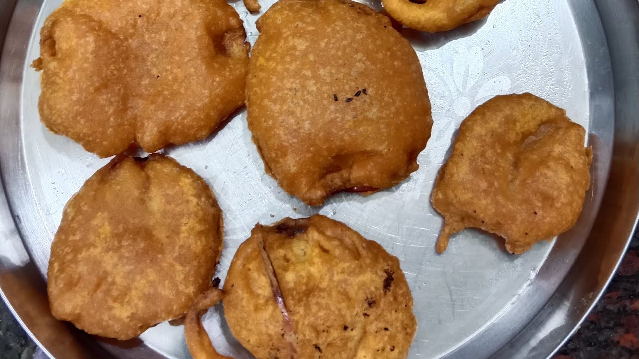 Apple Bajji and onion Bajji😋🤤😋 - YouTube