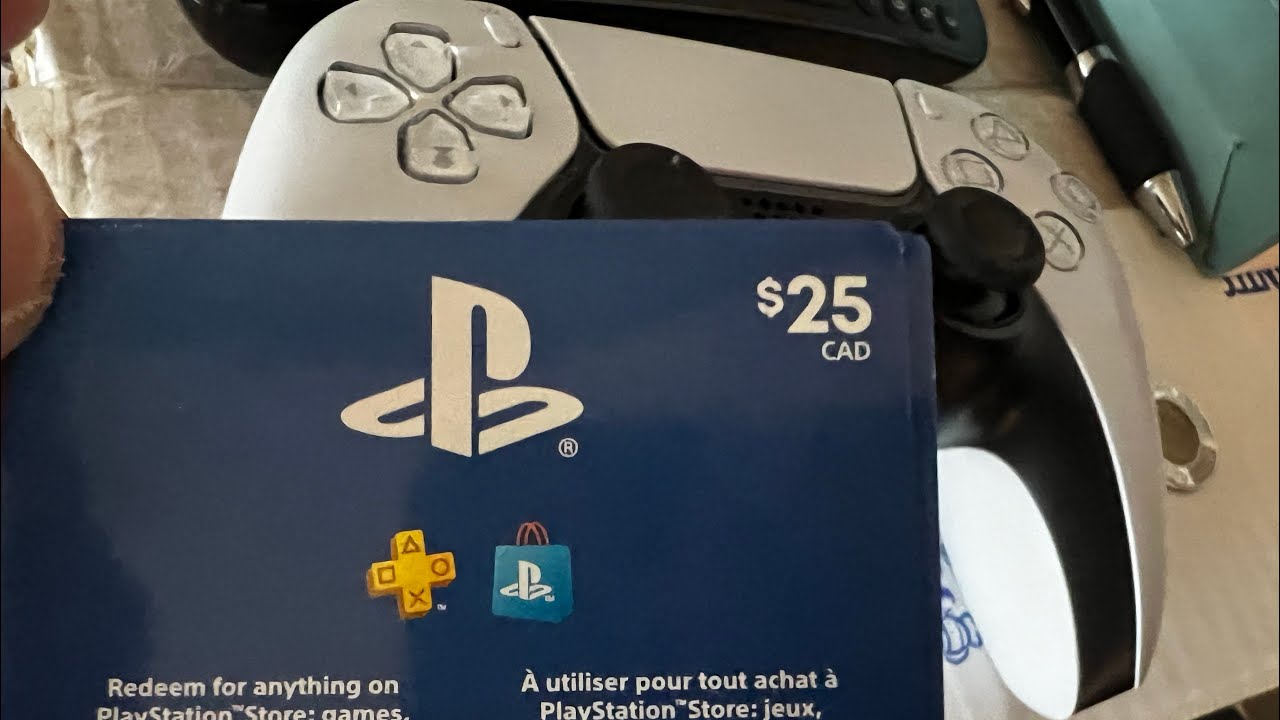 How to redeem code on PlayStation 5 - YouTube
