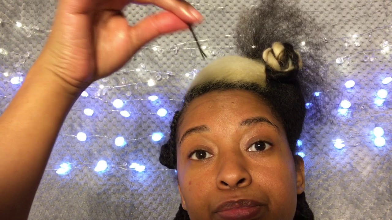 Colorful Bantu knot style | China Bumps | Protective Style - YouTube