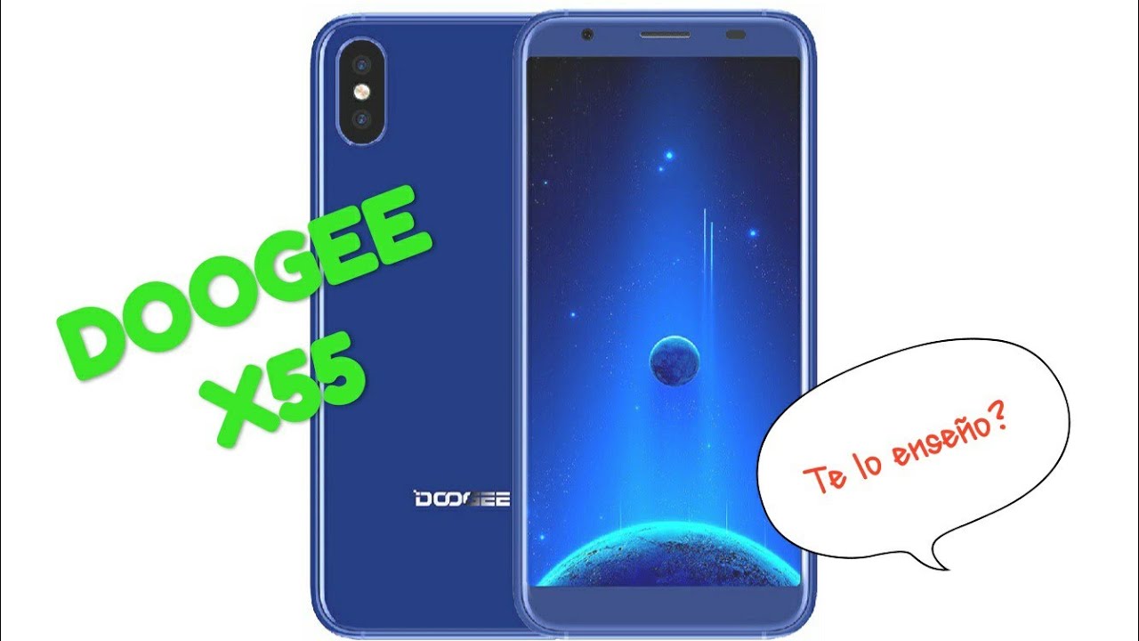 DOOGEE X55 en español!!! - YouTube