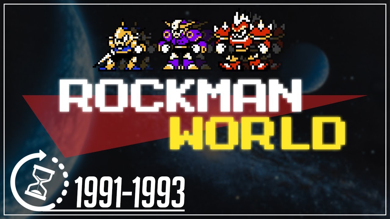 MEGA MAN NO GAMEBOY! - Rockman World 1 ao 4 (História Completa) - YouTube