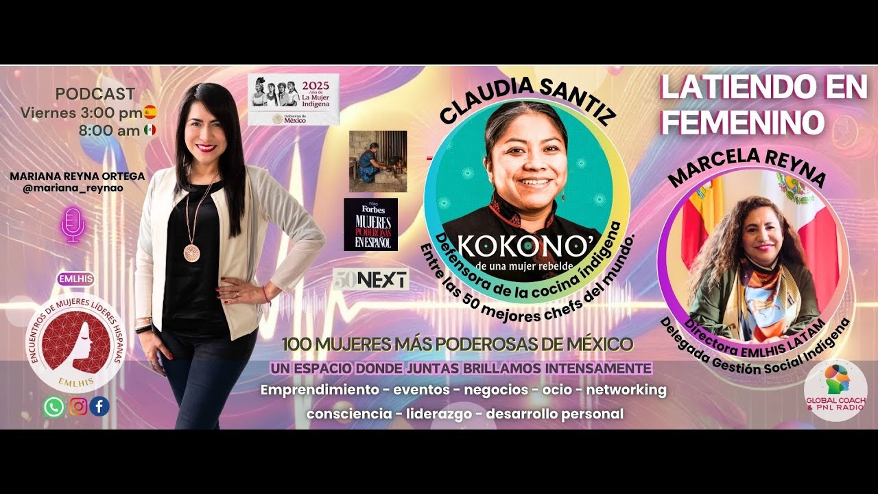 Claudia Santiz entre las 50 mejores Chef del Mundo por 50 Next - YouTube