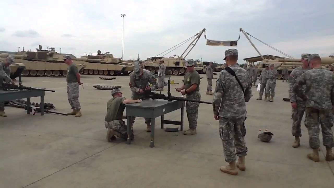 2012 Sullivan Cup Gunnery Skills Test (GST) M2 HB .50 caliber Machine ...