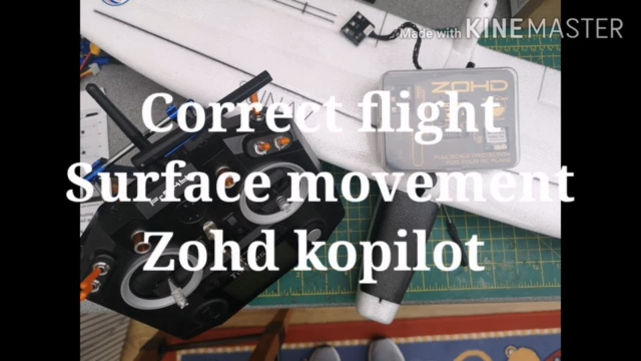Zohd kopilot flight surface movement - YouTube