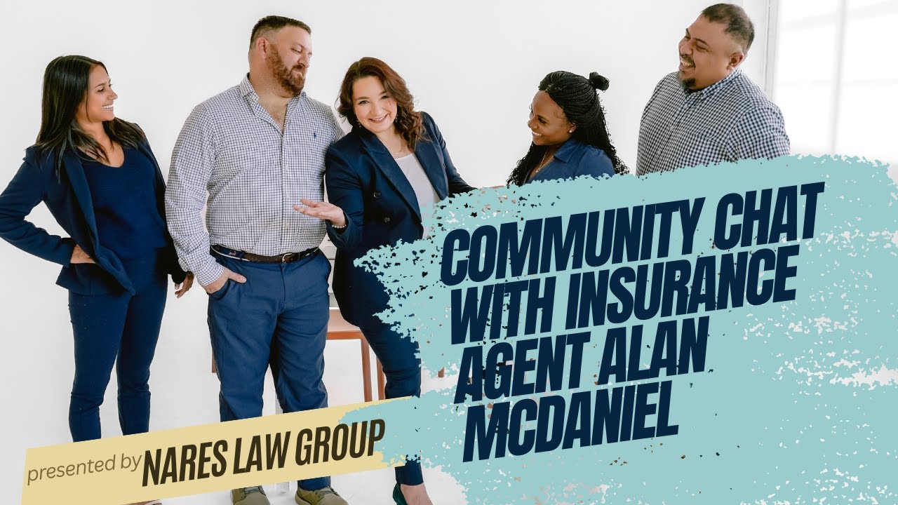 COMMUNITY CHAT WITH ALAN MCDANIEL AGENCY AND NARES LAW GROUP TRUCK ...