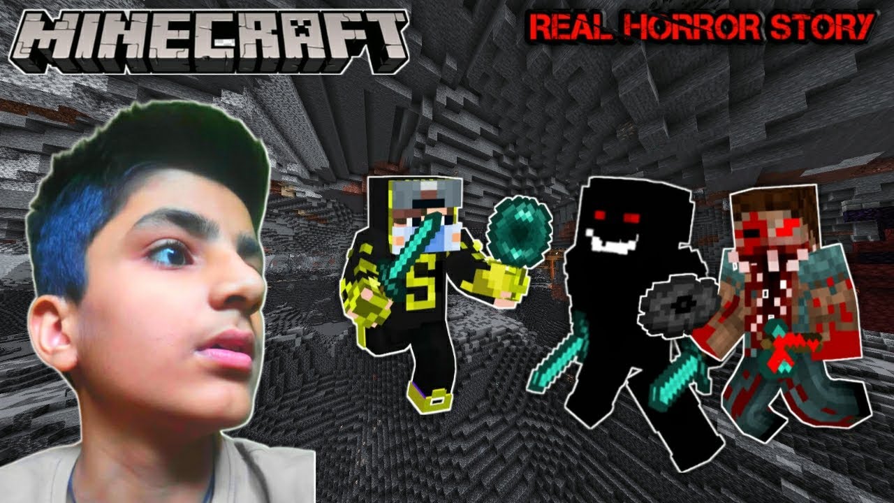 "The Haunted Mines" || Real Horror Story of MINECRAFT || The Harsh ki ...