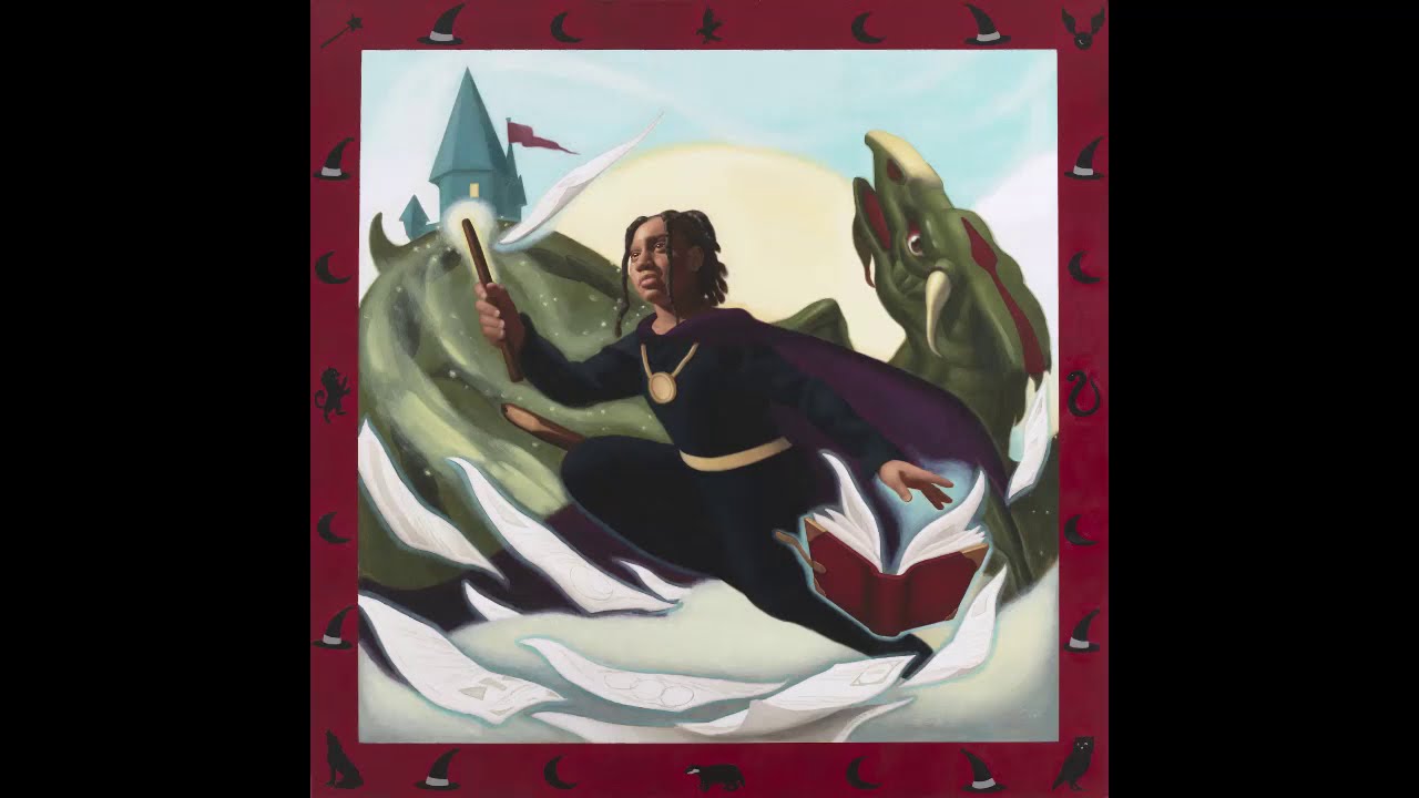 Mural for Elkins Park School Library - YouTube