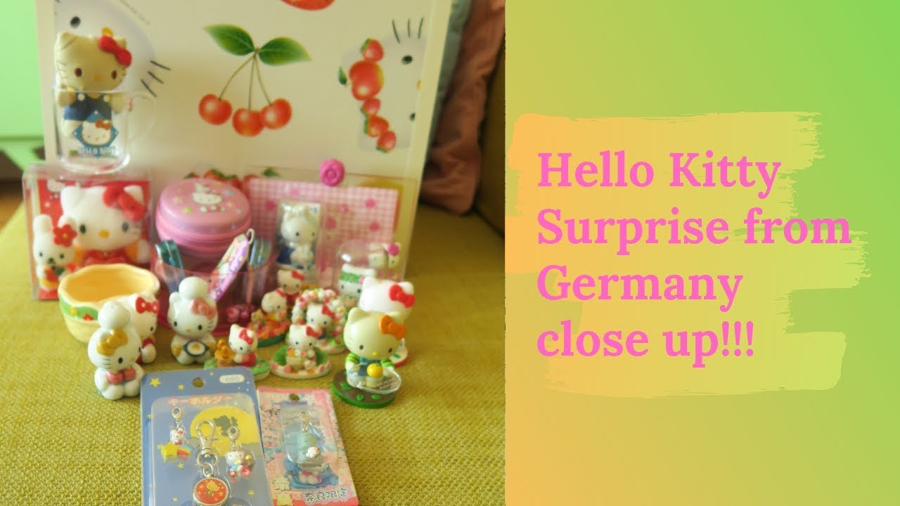 Hello Kitty Surprise from Germany Close Up!! - YouTube