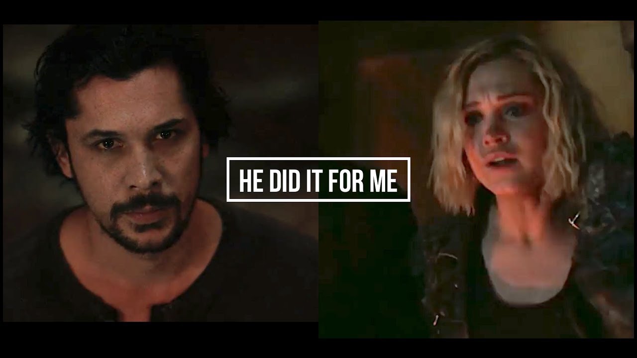 BELLARKE || 5X09 *AU* || Clarke goes BACK to SAVE Bellamy + argument ...