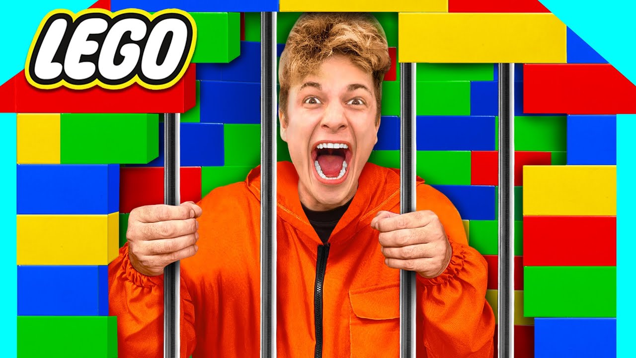 ESCAPE LEGO PRISON Challenge =Part 2= - YouTube