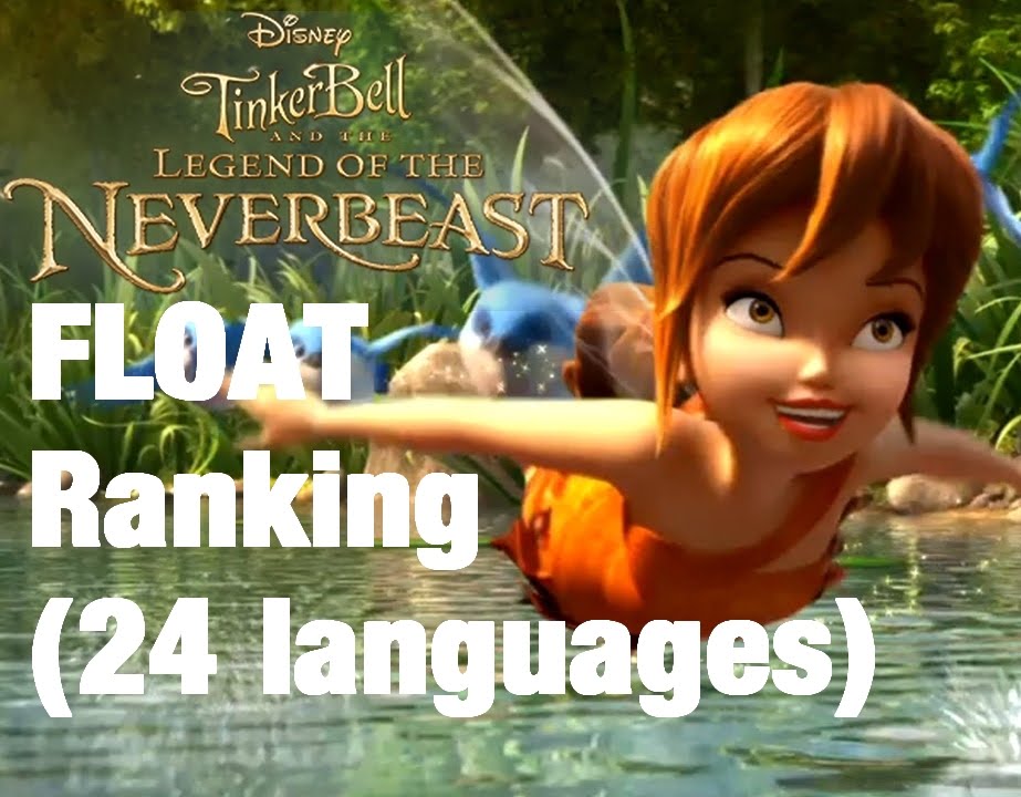 [ Ranking ] Tinkerbell - Float (24 languages) - YouTube