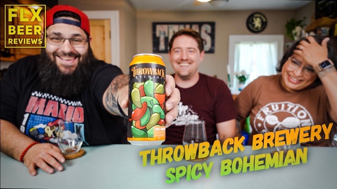 Throwback Brewery | Spicy Bohemian (Pilsner) | Beer Review #219 - YouTube