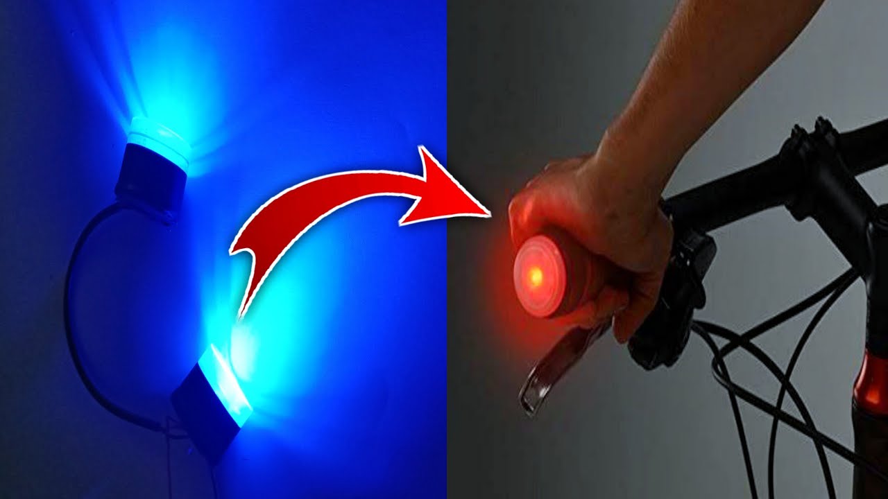Cycle handle light | How to make cycle handle light at home | Cycle ...