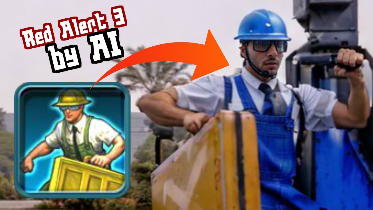 I made an AI redraw Red Alert 3 Allied Units | Red Alert 3 - YouTube