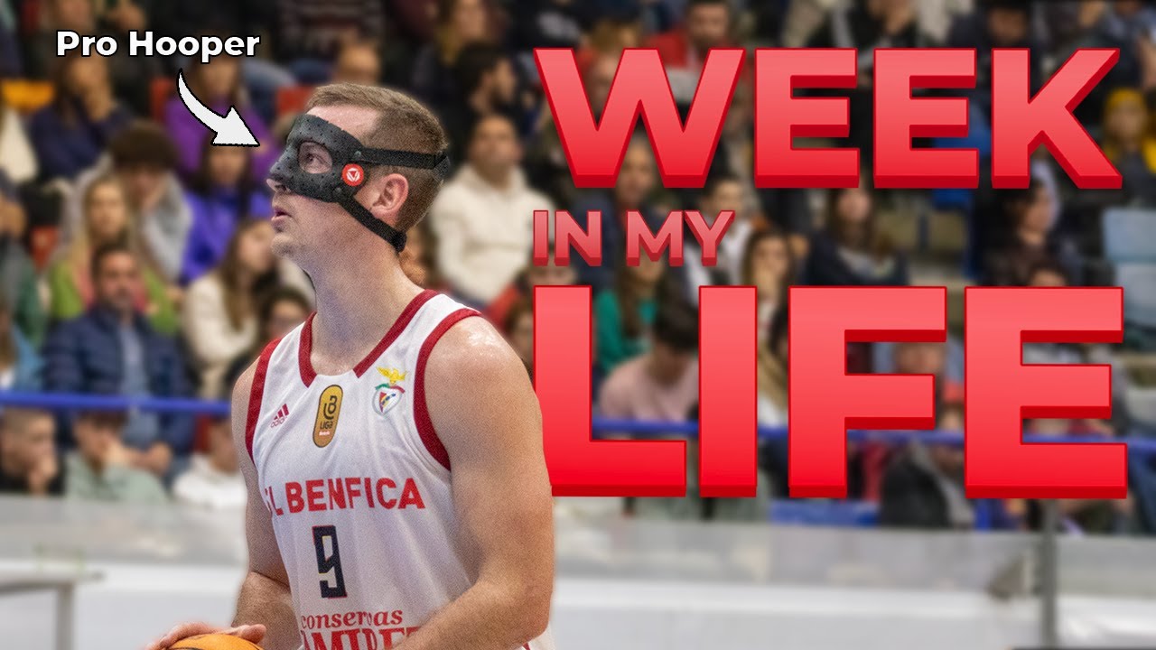 Pro basketball player ROAD GAMEDAY VLOG in Portugal / week in my life ...