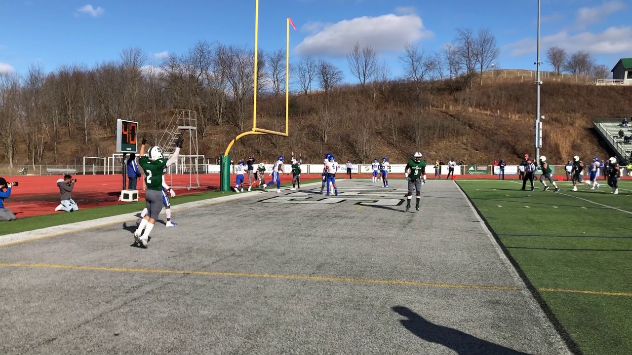 Roland Rivers finds Henry Litwin in the back of the end zone - YouTube