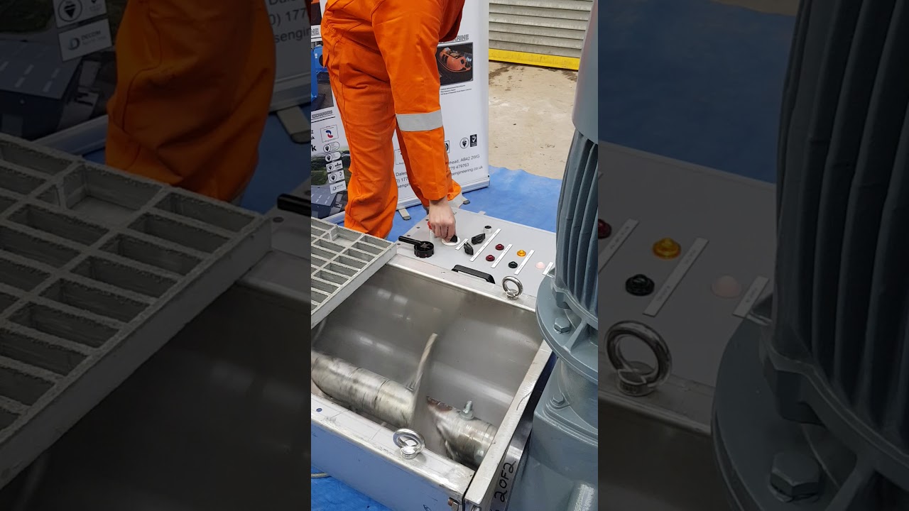 Screw Conveyor Immediate Stop Brake Generation 2 - YouTube