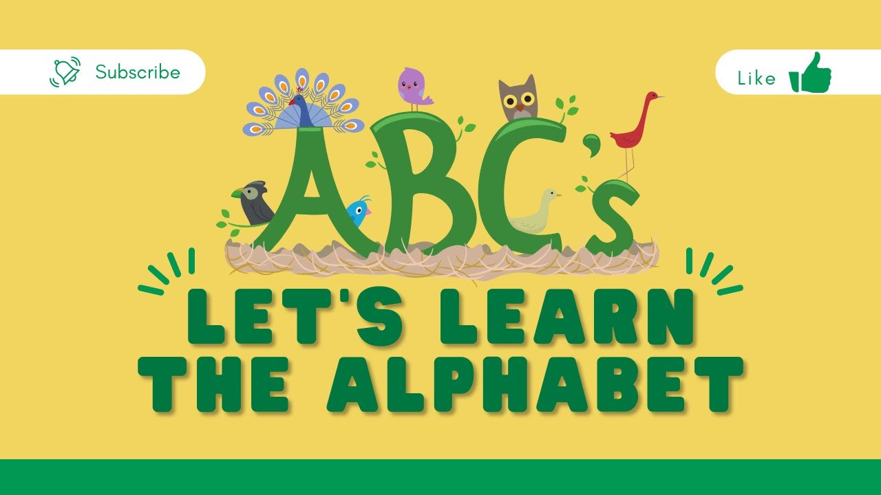 English alphabet |Learn Alphabet A to Z | ABC Preschool Book Learning A ...
