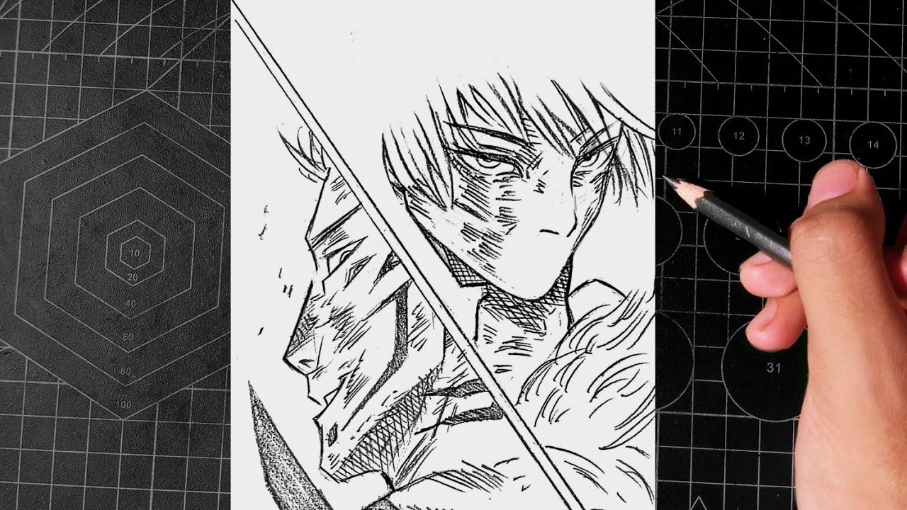 How to Draw MAKI Stabbing SUKUNA With Soul Split Katana 🔥 JUJUTSU ...