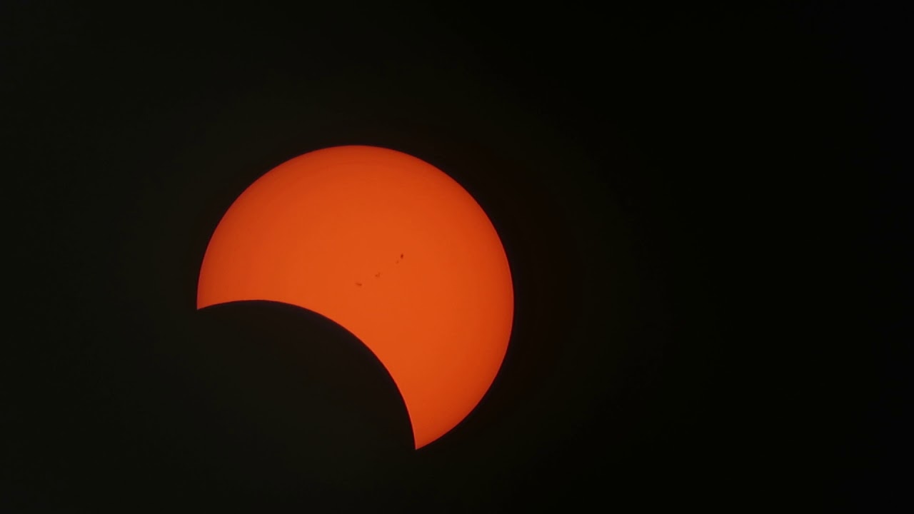 Solar Eclipse from Regina, 2017 - YouTube