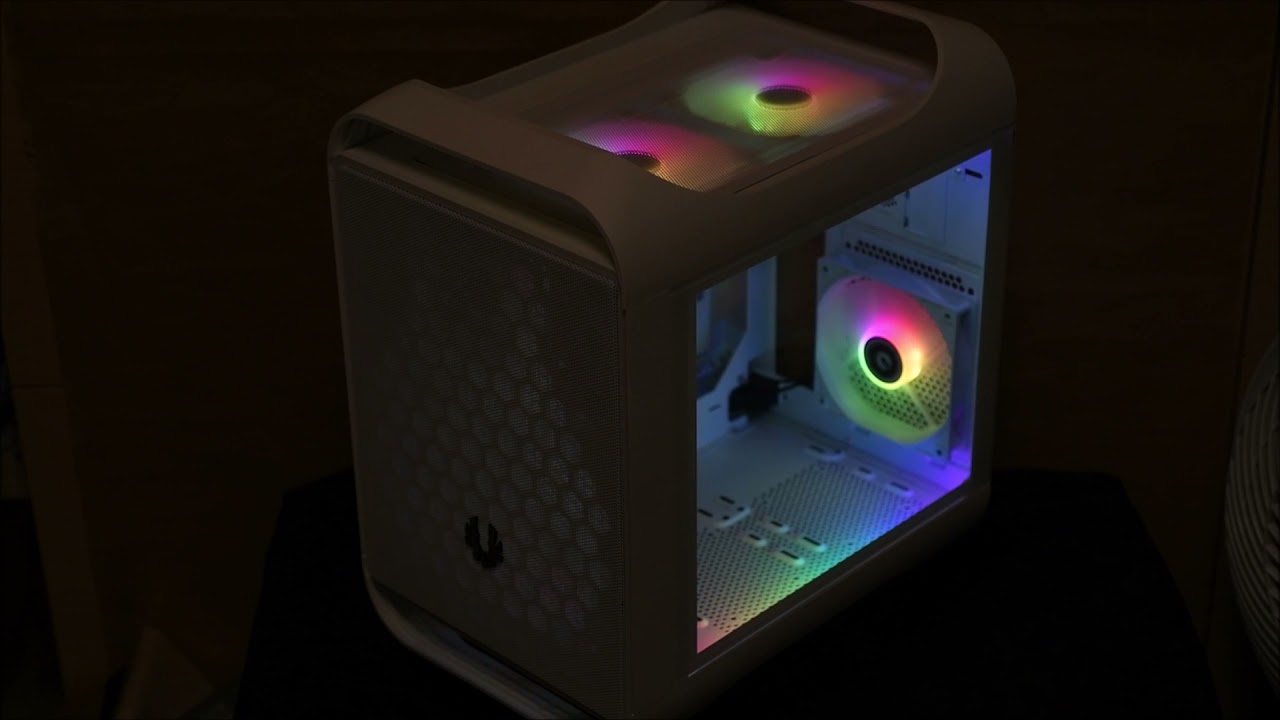 BITFENIX Prodigy M 2022 ARGB brightness adjust - YouTube