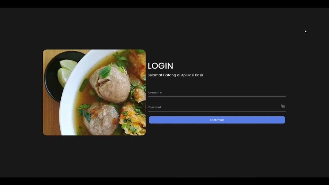 Java Cashier Apps Tim Hitam D4 - YouTube