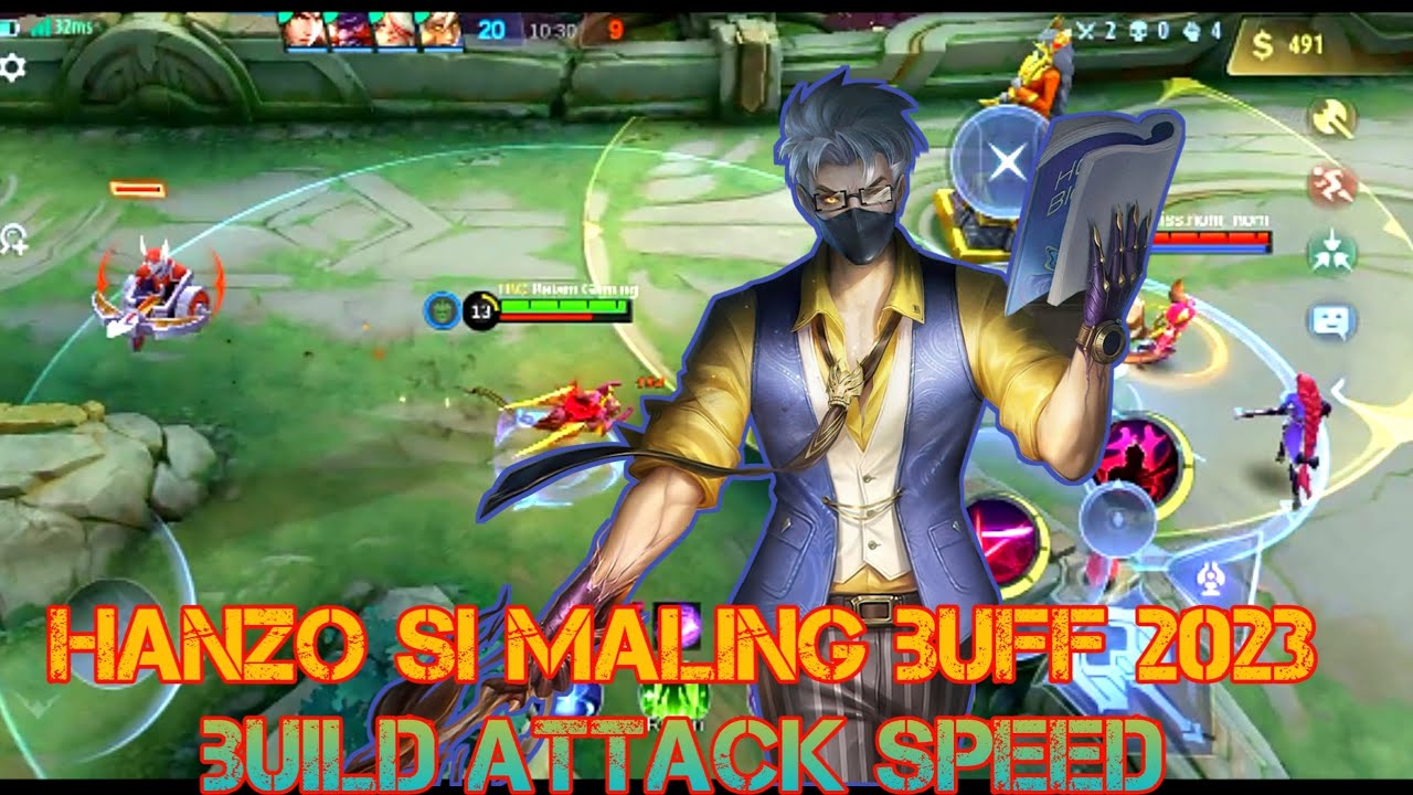 Best build Hanzo full attack speed and lifesteel - YouTube
