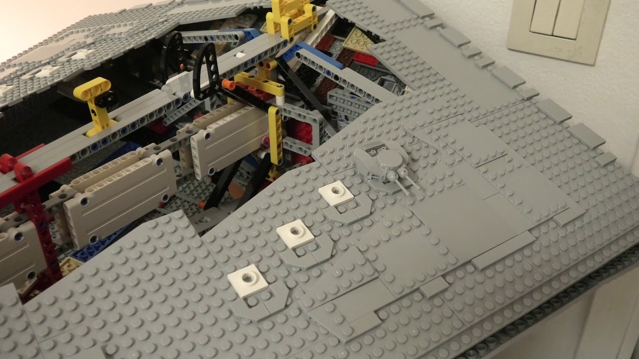 Building Lego Star Wars Imperial Star Destroyer SET 75252 PART 11 4K ...
