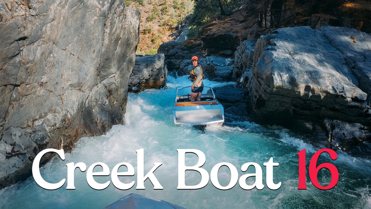 Creek Boat 16 - A Class IV Rapid and Some Macgyvering in the Mini Jet ...