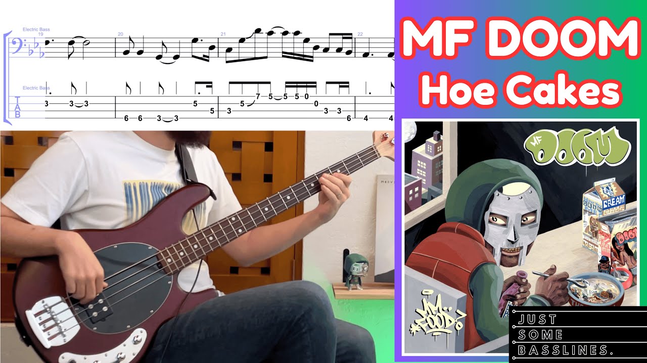 One of DOOM's grooviest samples? | MF DOOM – Hoe Cakes (Bass Cover ...