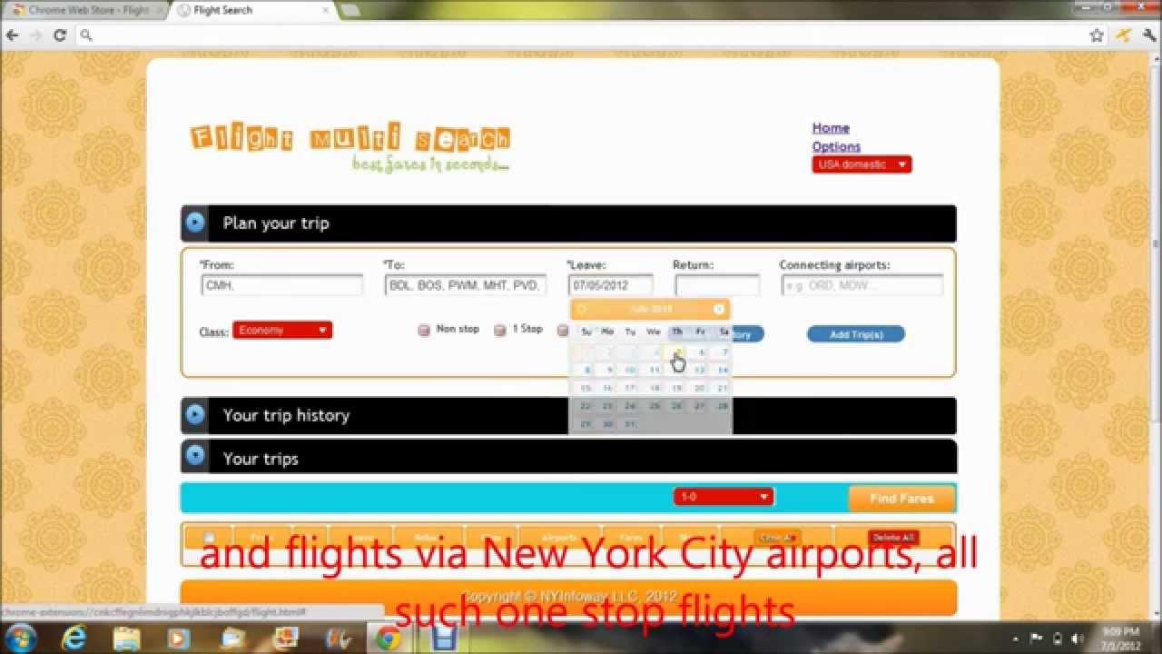 Find cheap flight tickets, search multiple flights at once. - YouTube