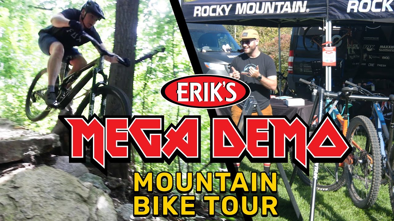 ERIK’S MEGA DEMO TOUR - Coming to a trail near you! - YouTube