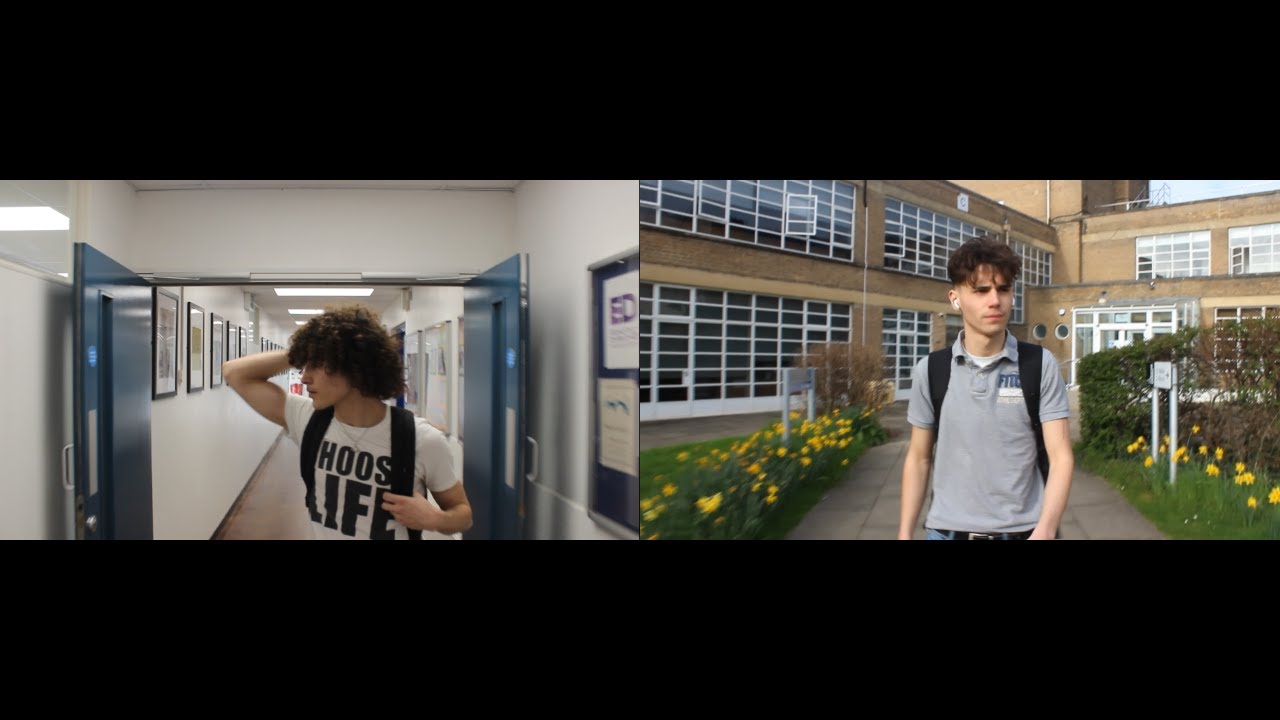 split screen experiment - YouTube