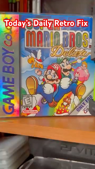 Daily Retro Fix: Super Mario Bros Deluxe #supermariobros #gameboy # ...