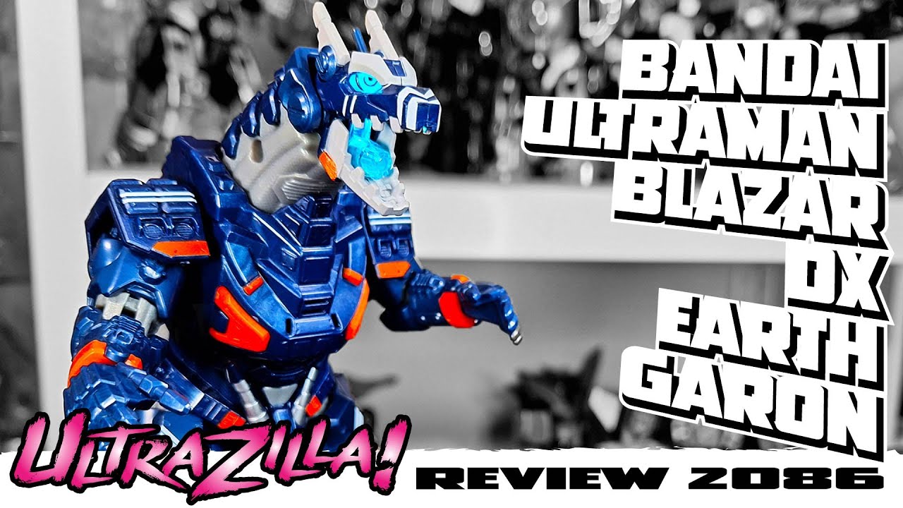BANDAI ULTRAMAN BLAZAR DX EARTH GARON | Review 2086 - YouTube