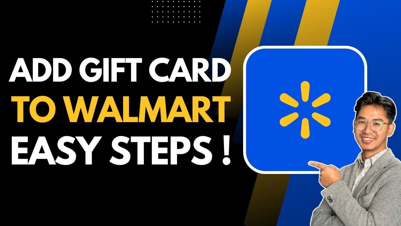 How to Add a Gift Card to Walmart App - YouTube