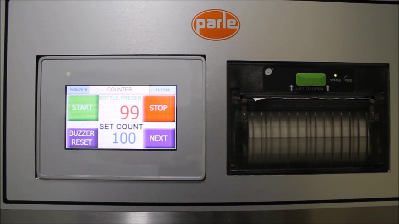 PCVM Count Verification Machine with Dot Matrix Printer - YouTube