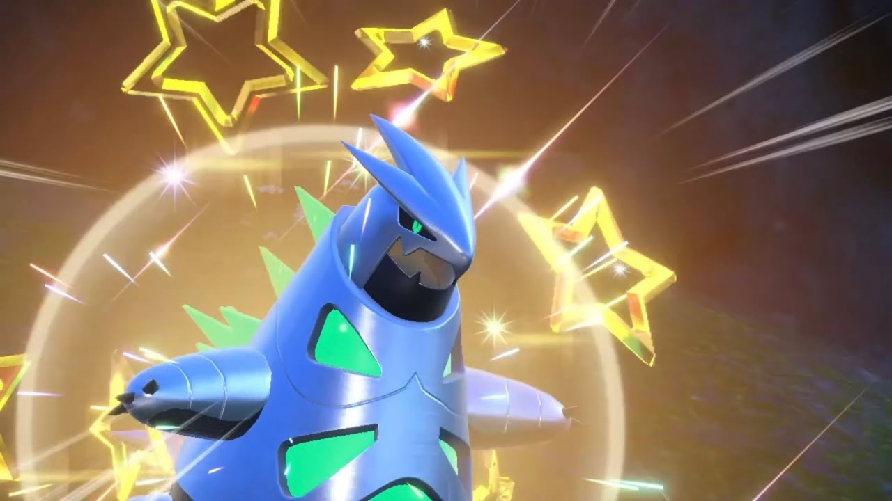 Shiny Iron Thorns in Pokémon Violet - YouTube