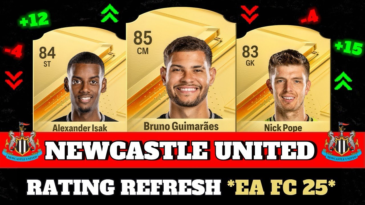 FIFA 25 | NEWCASTLE UNITED RATING PREDICITONS! (EA FC 25) 😱🔥 | FT. Pope ...