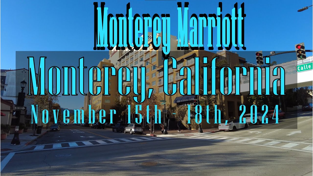 SE1:Ep13 - Monterey Marriott 'Corner King City View' Room Tour ...
